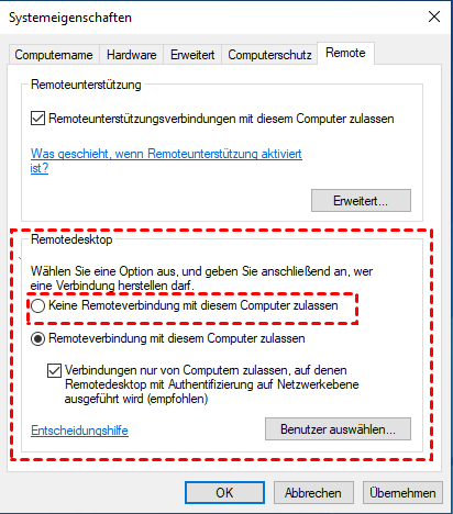 Wie kann ich sehen, ob jemand auf meinen Computer zugreift?