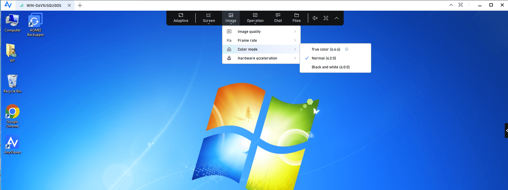 Guide to Remote Window Screen Settings