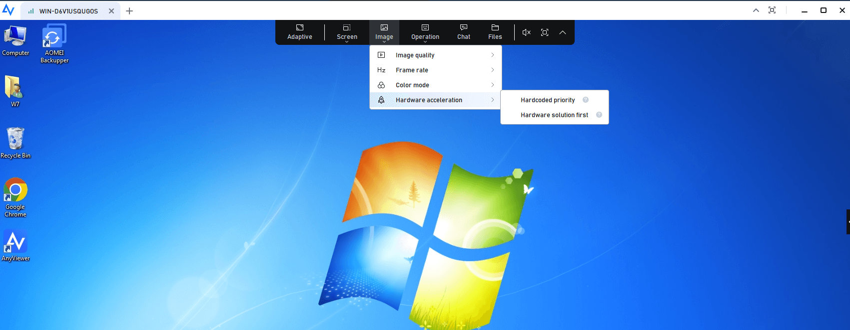 Guide to Remote Window Screen Settings